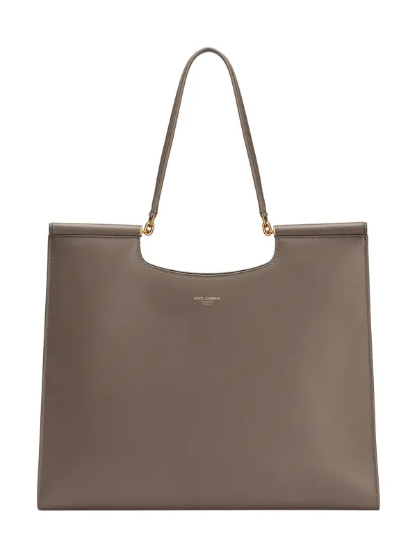 Dolce & Gabbana Large Sicily Shopper - Grey