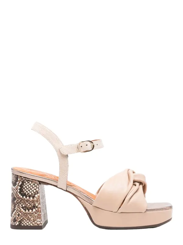 Chie Mihara 85mm Gelisa Sandals - Neutrals