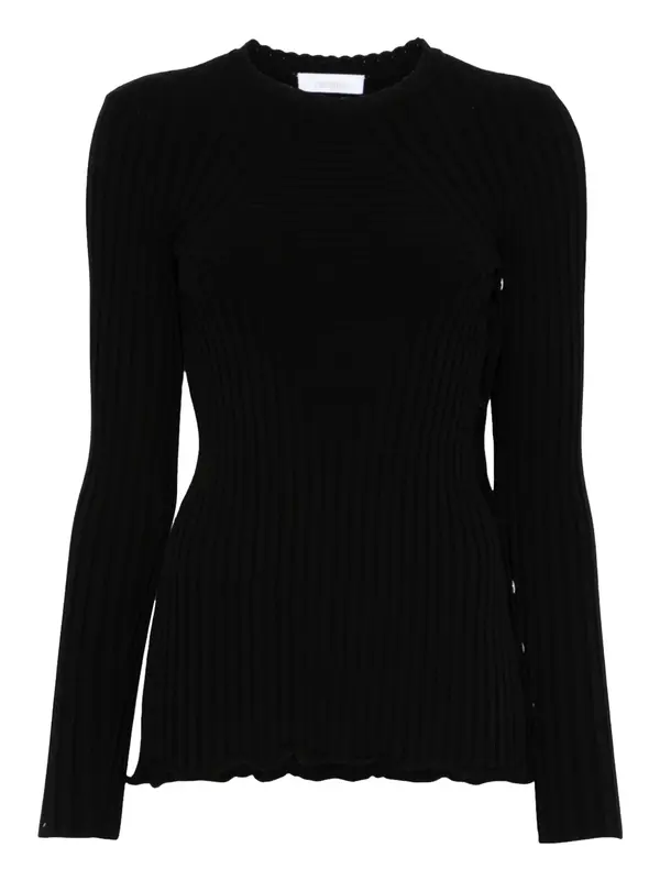 Rabanne Ribbed Sweater - Black