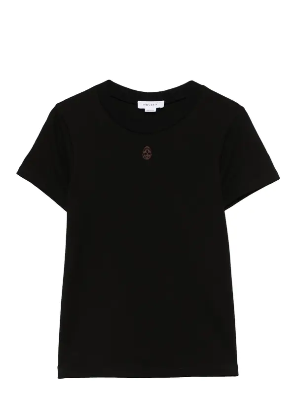 Alexander McQueen Cotton T-shirt - Black