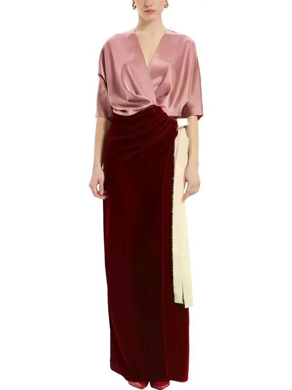 V:PM ATELIER Carrie Maxi Dress - Pink