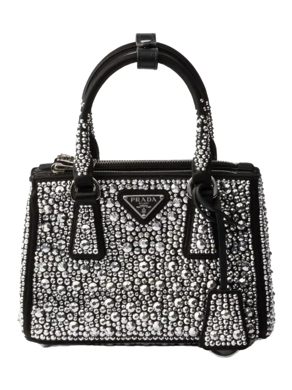 Prada Galleria Mini Handbag - Black