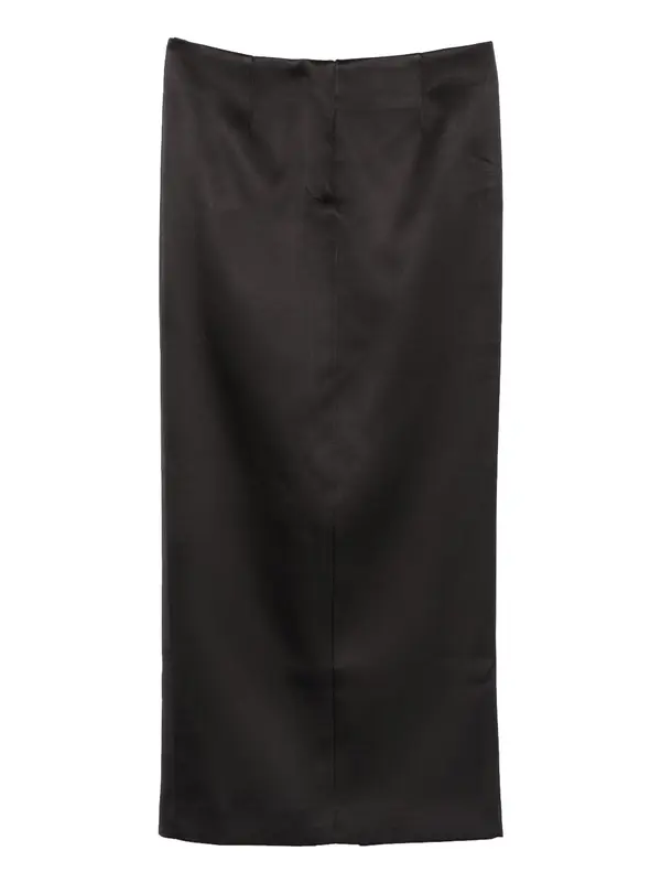 ENTIRE STUDIOS Script Maxi Skirt - Black
