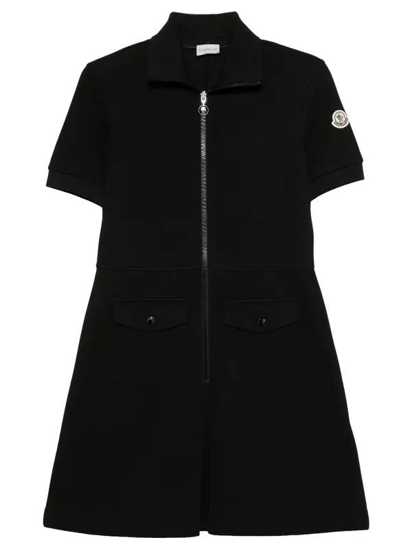 Moncler Polo Mini Dress - Black