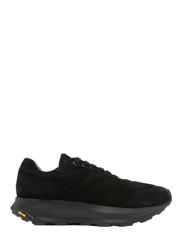 Corneliani Logo-patch Sneakers - Black