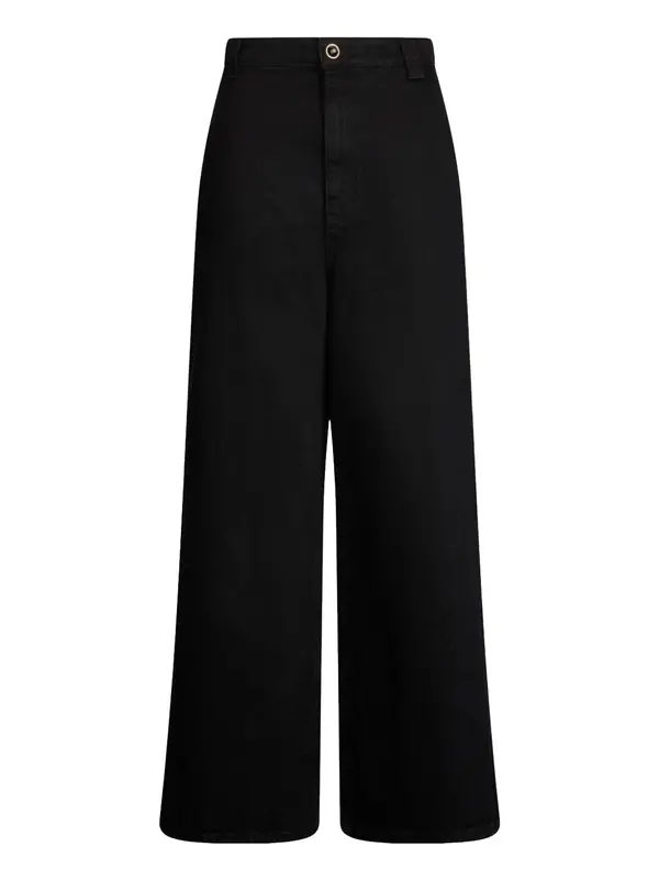 Liu Jo Wide-leg Jeans - Black