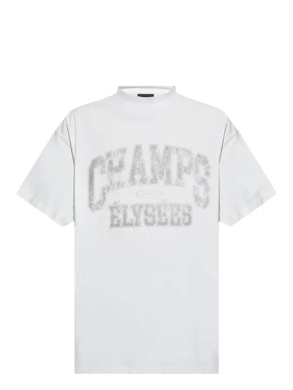 Balenciaga Champs-élysées T-shirt - White