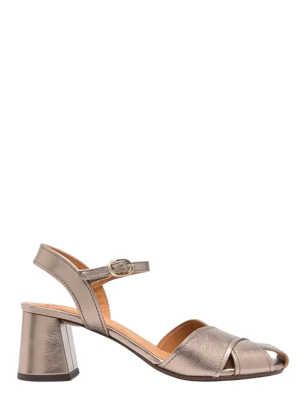 Chie Mihara 60mm Roley Sandals - Gold