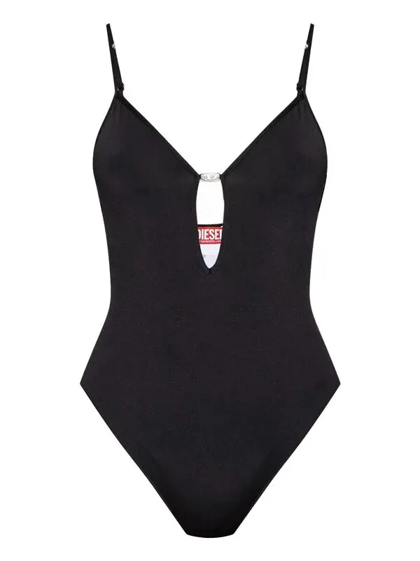 DIESEL® Oval D Bodysuit - Black