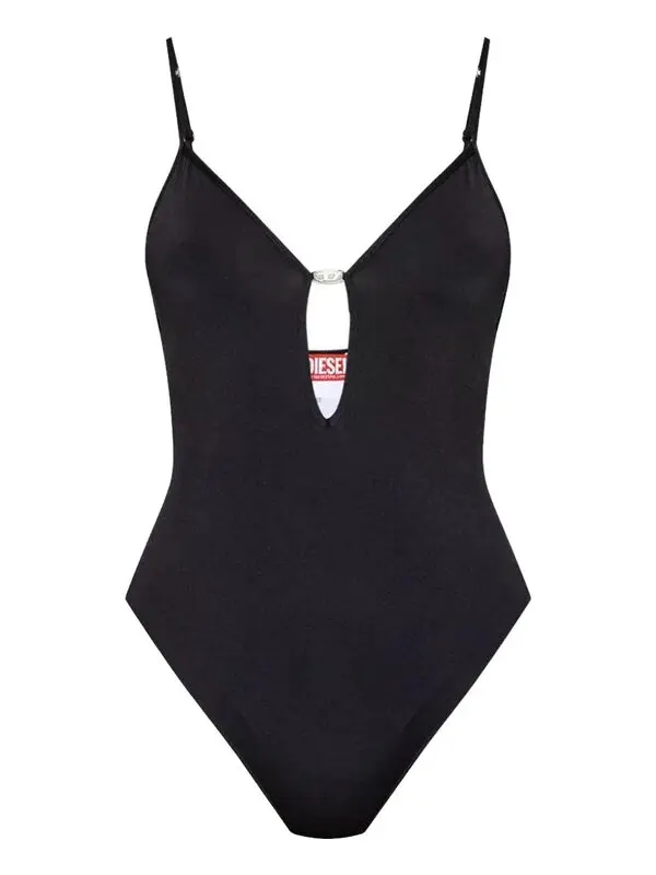 DIESEL® Oval D Bodysuit - Black