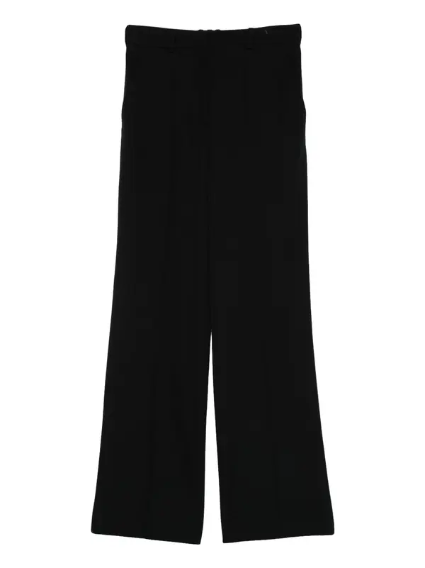 Balmain Tailored Grain De Poudre Trousers - Black