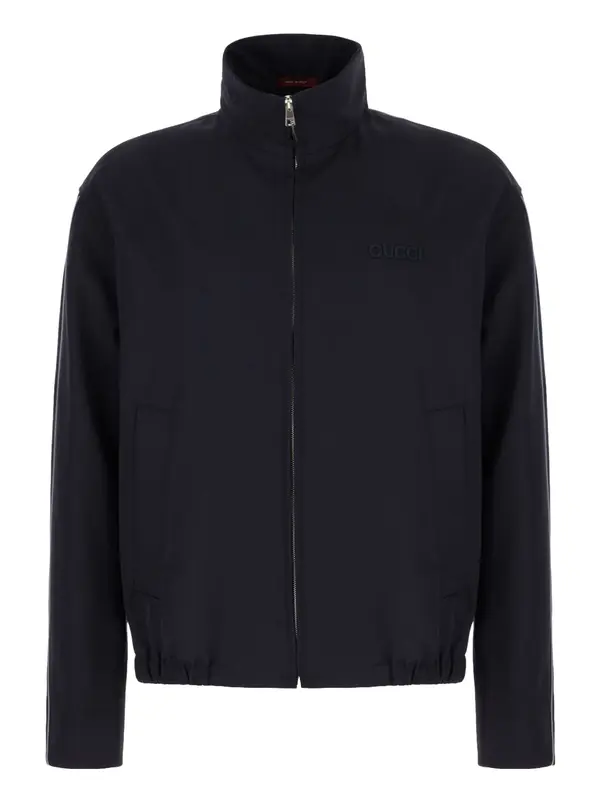 Gucci Side-stripe Jacket - Blue