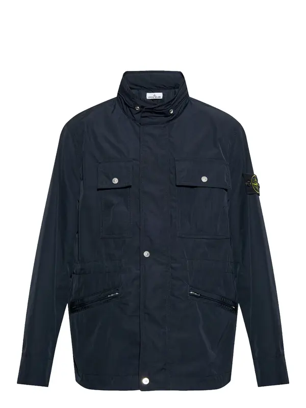 Stone Island Compass-badge Jacket - Blue