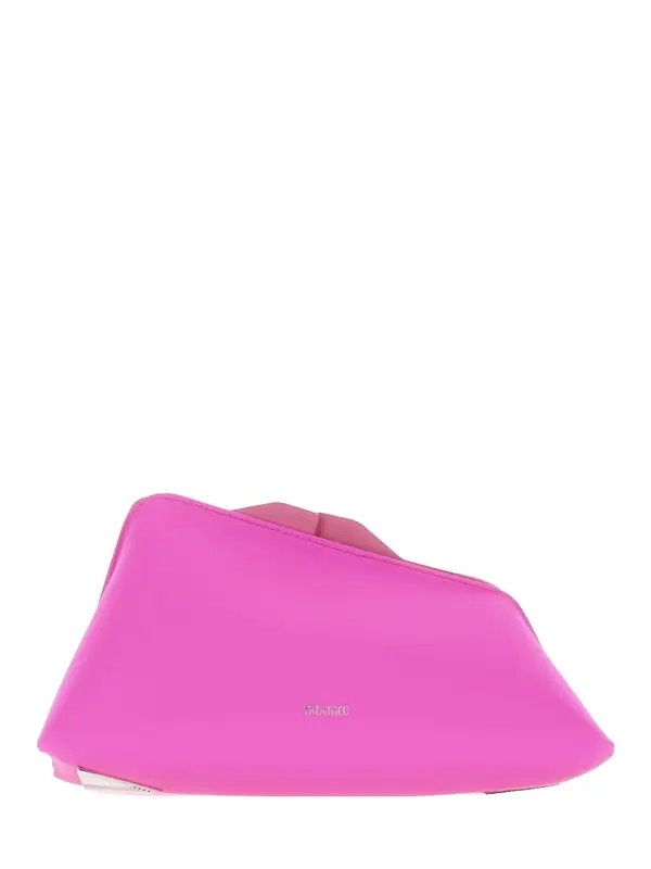 Attico Asymmetric Clutch - Pink