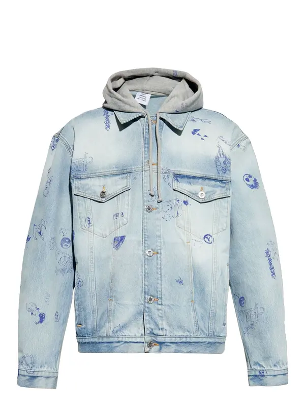 Vetements Denim Jacket - Blue