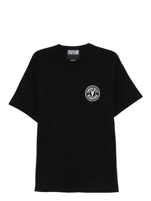 Versace Logo-print T-shirt - Black