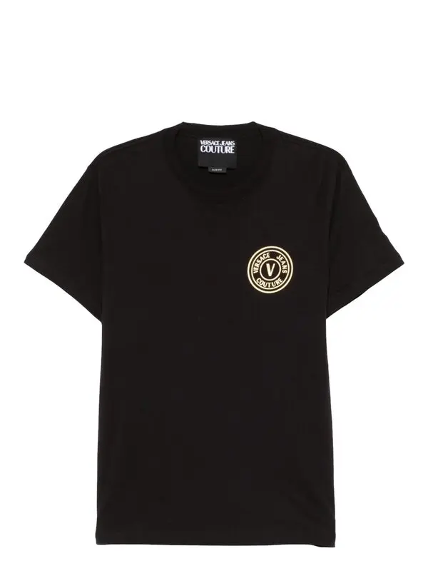 Versace Logo-print T-shirt - Black