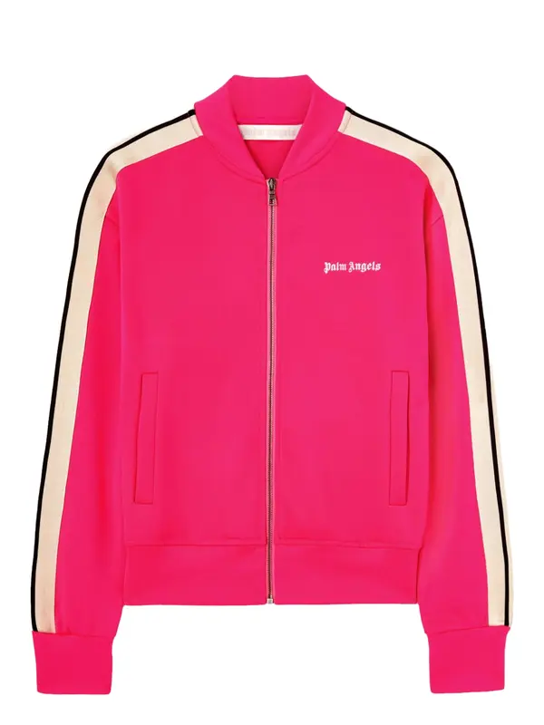 Palm Angels Embroidered Bomber Jacket - Pink