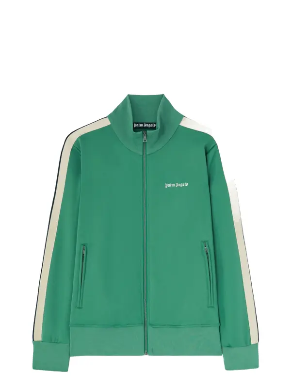 Palm Angels Classic Logo Track Jacket - Green