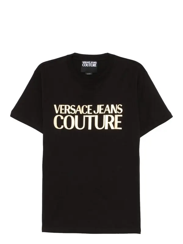 Versace Logo-print T-shirt - Black