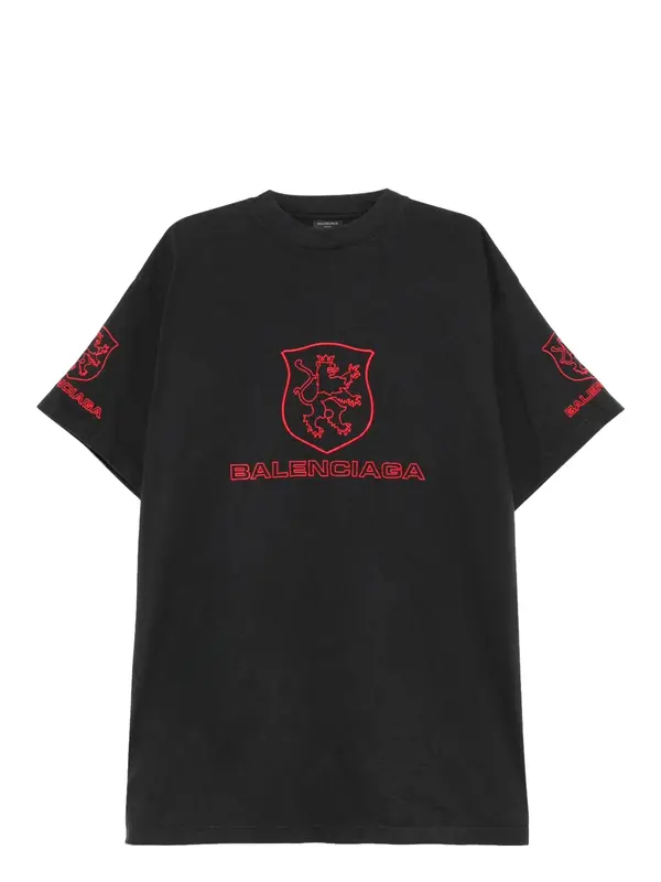 Balenciaga Lion Club T-shirt - Black
