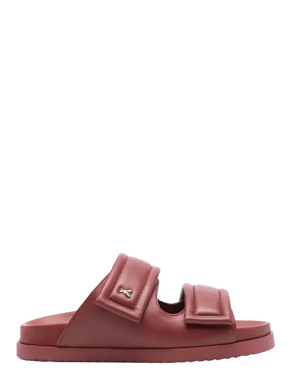 Patrizia Pepe Leather Sandals - Red