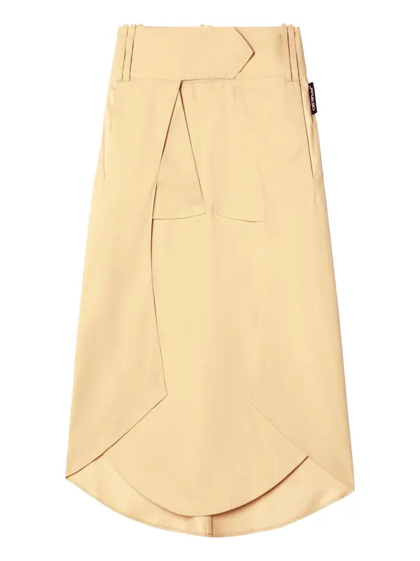 Off-White Savana Midi Skirt - Neutrals