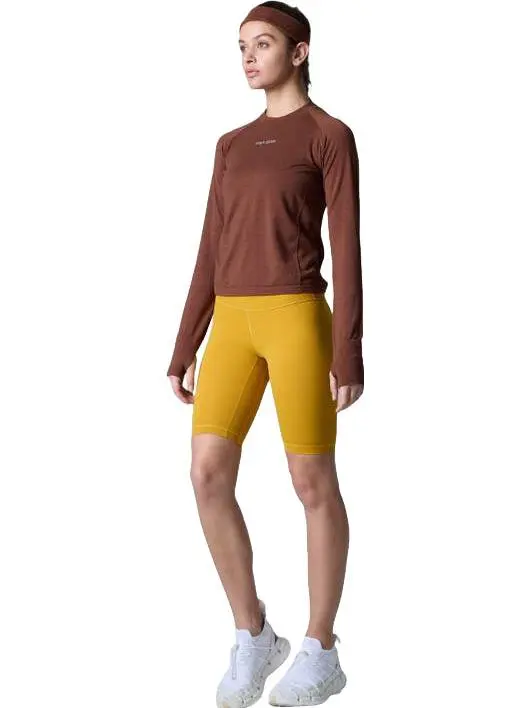 COZY ZERO Tech Merino Classic Fit Long Sleeve Base Layer - Cappuccino