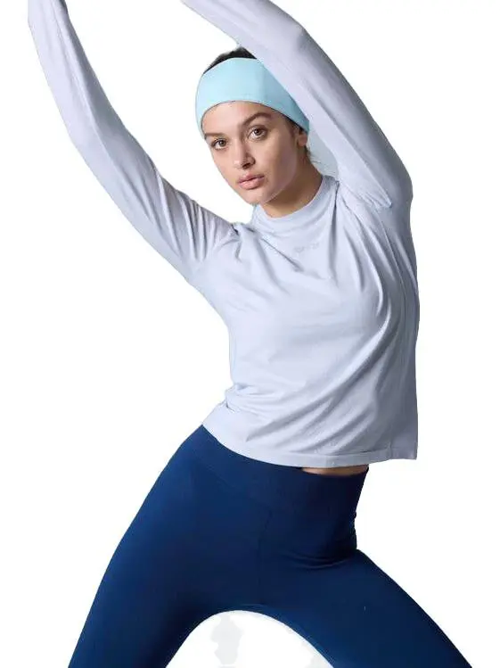 COZY ZERO Tech Merino Classic Fit Long Sleeve Base Layer - Glacier Gray