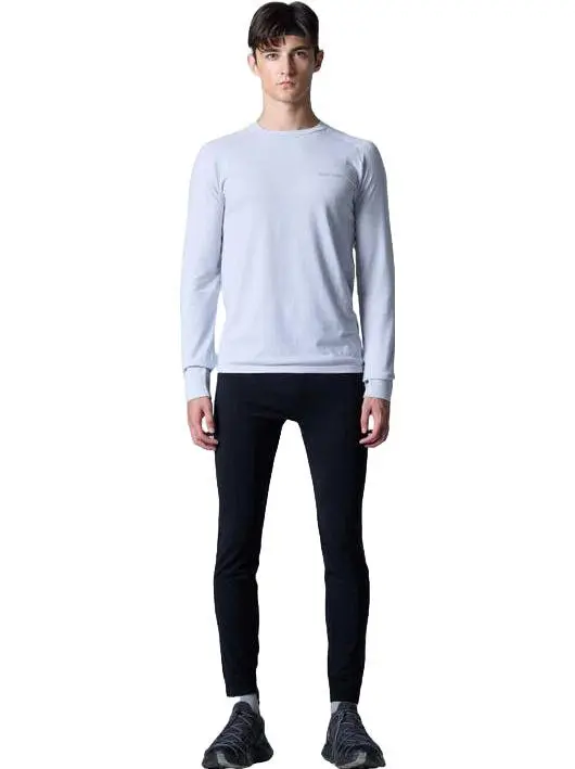 COZY ZERO Tech Merino Classic Fit Long Sleeve Base Layer - Glacier Gray