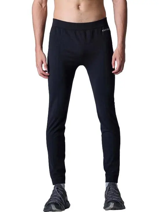 COZY ZERO Tech Merino Base Layer Slim Fit Jogger - Black
