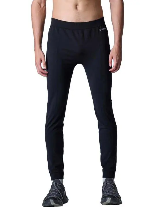 COZY ZERO Tech Merino Base Layer Slim Fit Jogger - Black