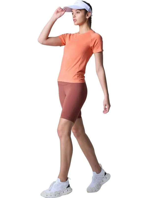 COZY ZERO Tech Merino Light Weight Daily Tee - Melon