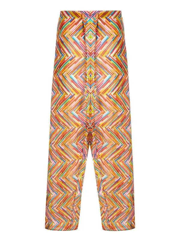 Missoni Printed Trousers - Orange