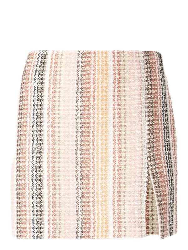 Missoni Striped Mini Skirt - Neutrals