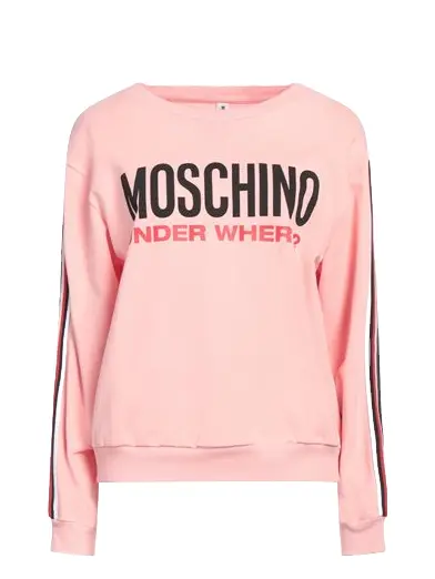 Moschino Cotton-blend Underwear Sweatshirt - Pink