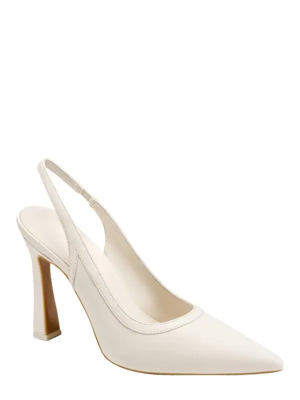 Dkny Cinette Slingback Pointed Toe Pump - Coconut