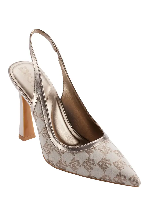 Dkny Cinette Slingback Pump - Bone