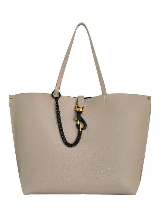 Rebecca Minkoff Large Megan Leather Tote - Oyster