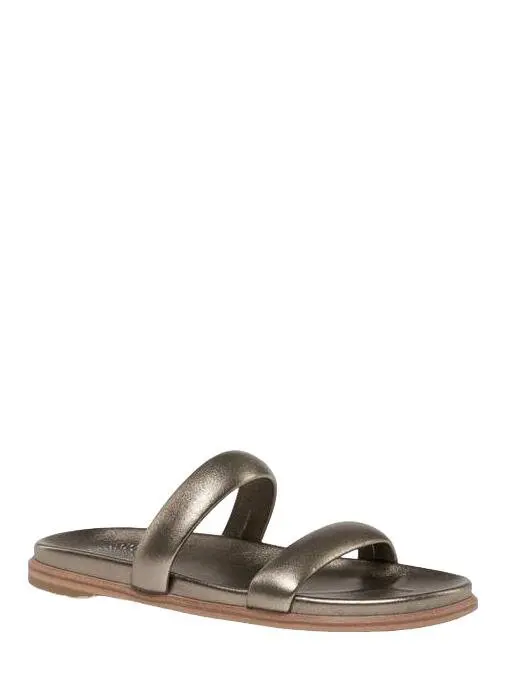 GRACE FOOTWEAR Cannes Sandal - Khaki Leather