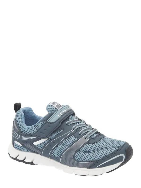 TSUKIHOSHI Velocity Washable Sneaker - Gray/ Sea