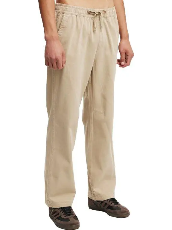 COTTON ON Baggy Casual Pant - Light Camel