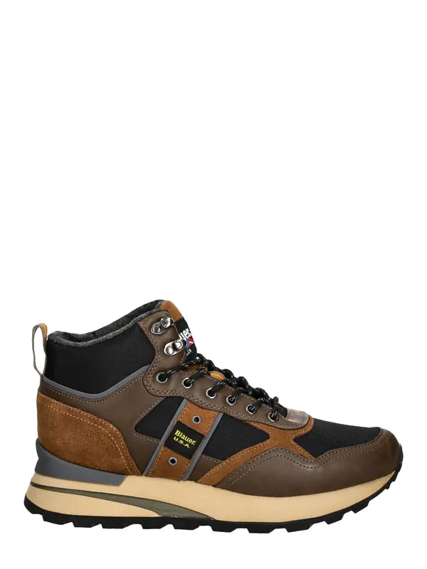 BLAUER. Mars04/lec Ankle Boots - Brown