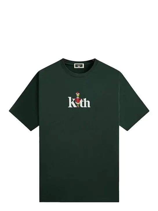Kith X The Grinch Serif Tee Shirt - Stadium