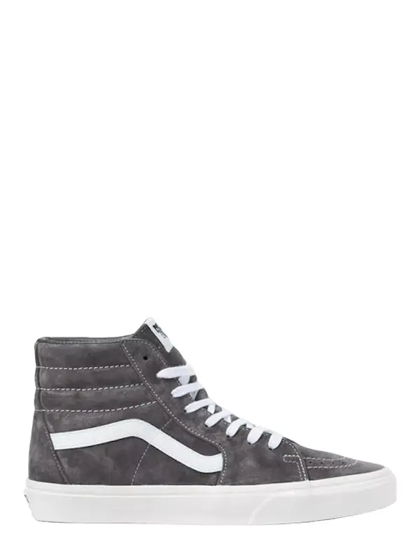 VANS Sk8-hi Pig Suede Sneakers - Rabbit/white
