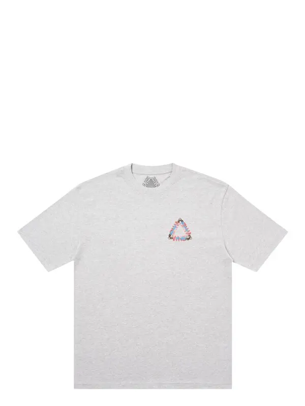 PALACE Tri-pumping T-shirt Marl - Grey