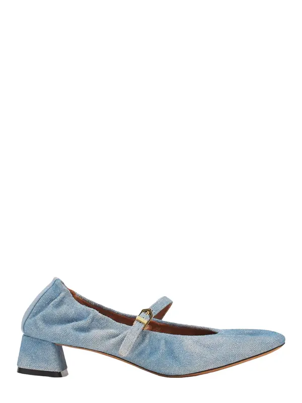 LANVIN Mary Jane Ballet Flats - Blue