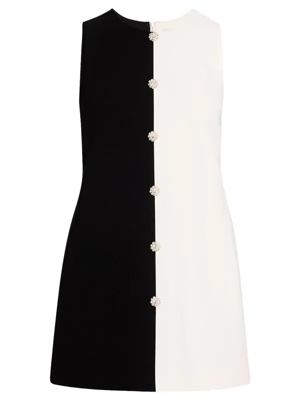 SANS FAFF Muse Mini Shift Dress - Colour Block