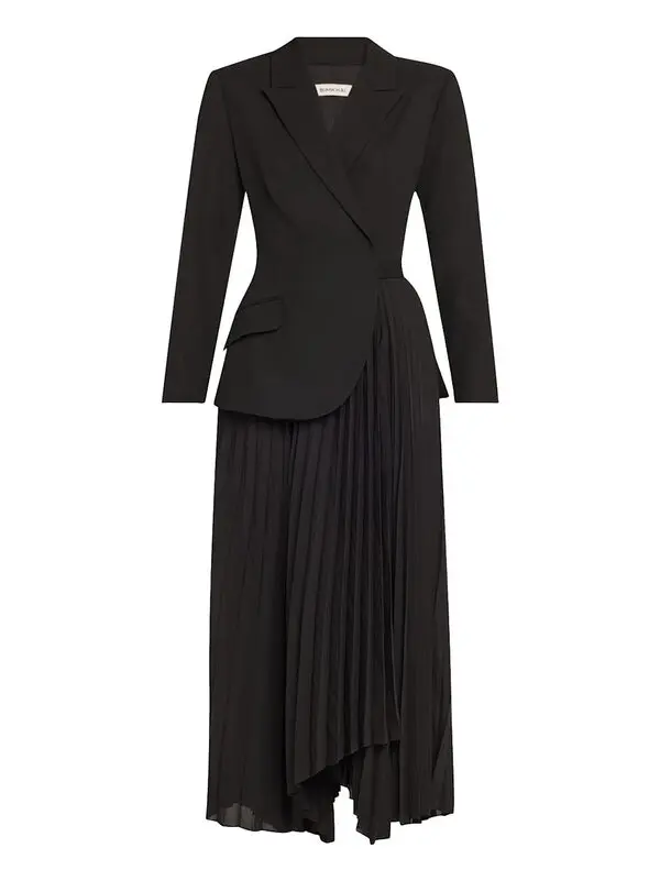 Simkhai Ambretta Combo Blazer Dress - Black
