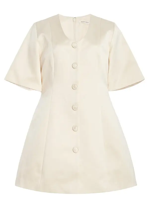 BY MALENE BIRGER Josephine Mini Dress - Off-white